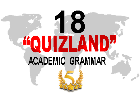 quizland-academicGRAMMAR- 18 – IELTS TOEFL PTE YDS YÖKDİL iTEP
